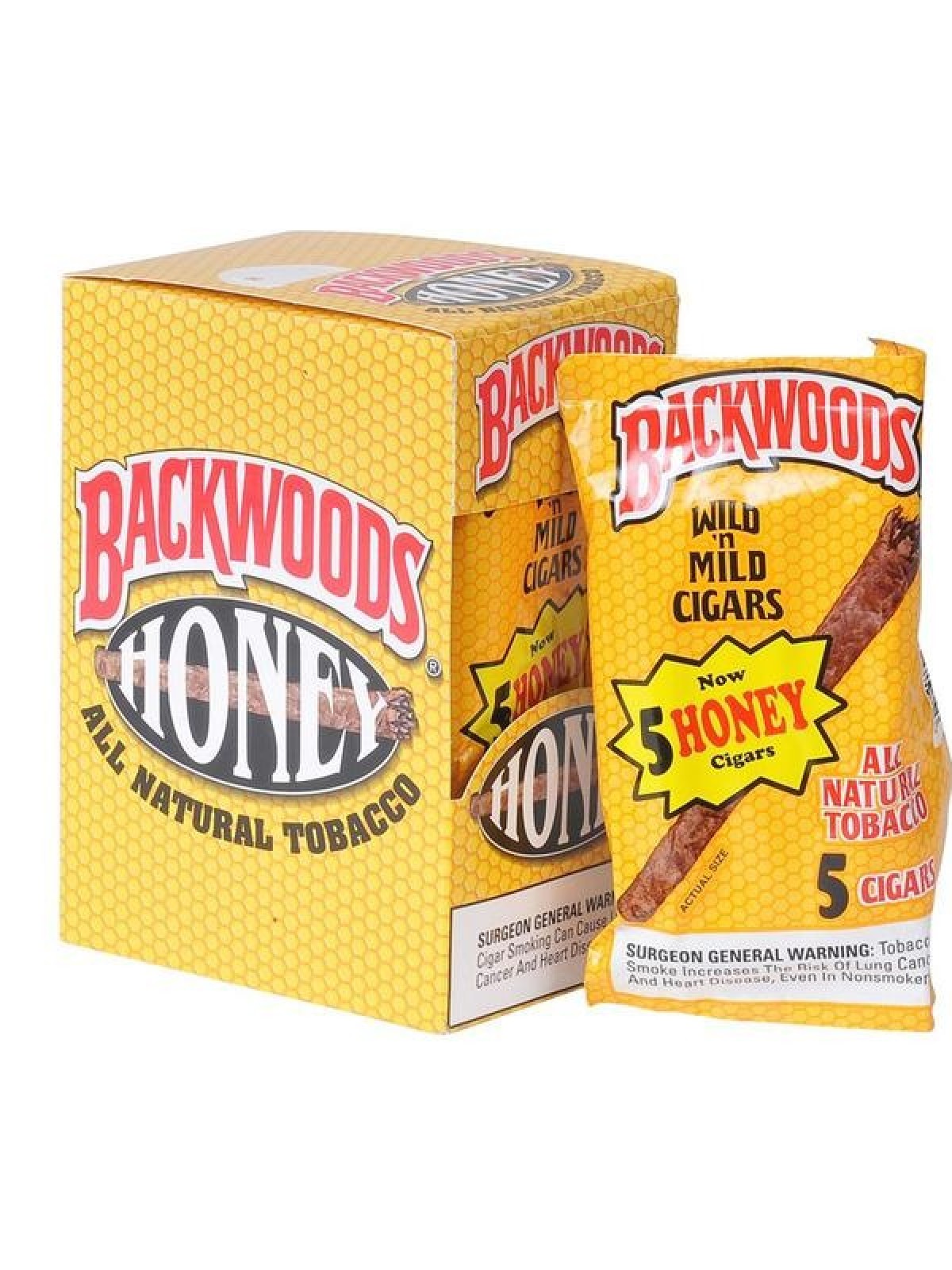 Backwoods Honey Puro | Tatlı Bal Aromalı | casadeleurope.com